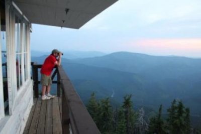 Rent a Fire Tower and Camp in the Sky