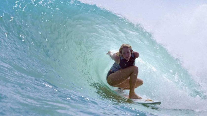 Bethany Hamilton surfs Kelly Slater’s wave pool [Video]