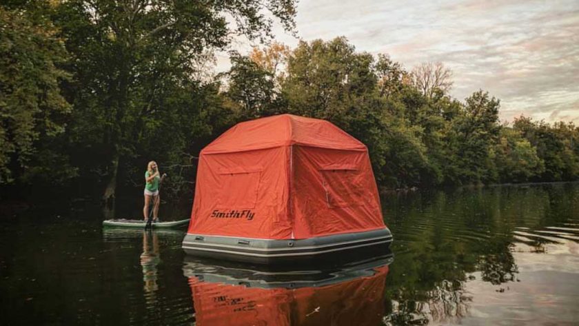 Smithfly's inflatable water tent promises a camping experience like no ...