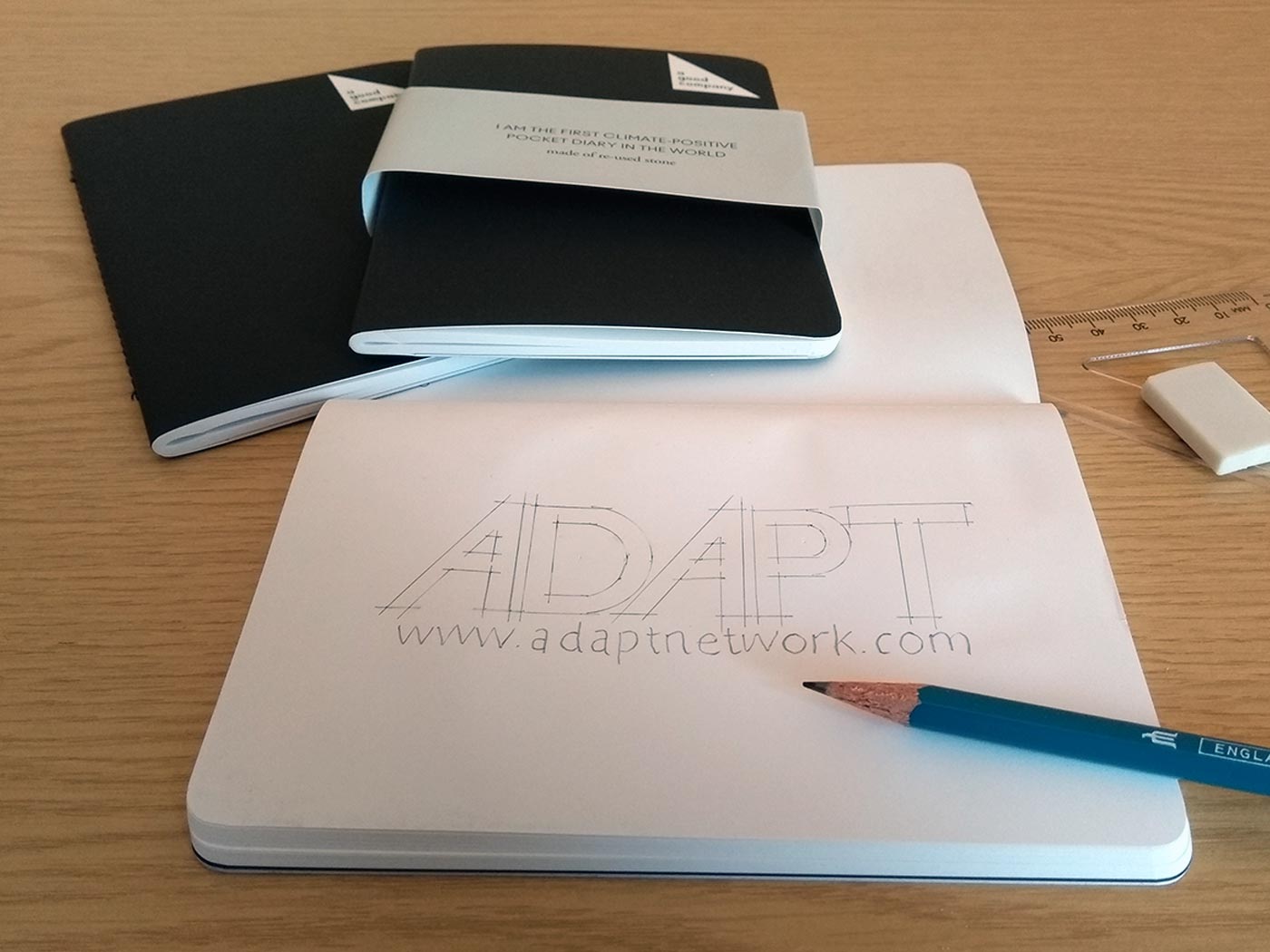 A Good Company: This climate-positive notebook is made from recycled stone