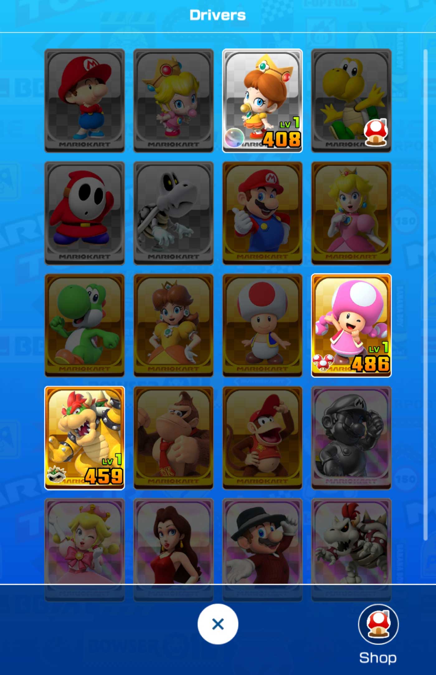 Mario Kart Tour Characters Names Mario Kart Tour Characters Names