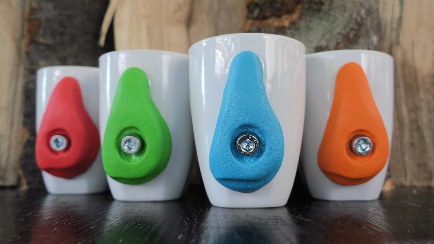 Practise your finger grips while drinking tea with these quirky rock ...
